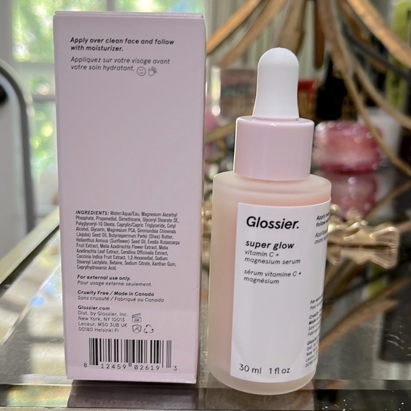 Glossier | Skincare | Glossier Super Glow Vitamin Cmagnesium Serum Full Size Oz New In Box ...